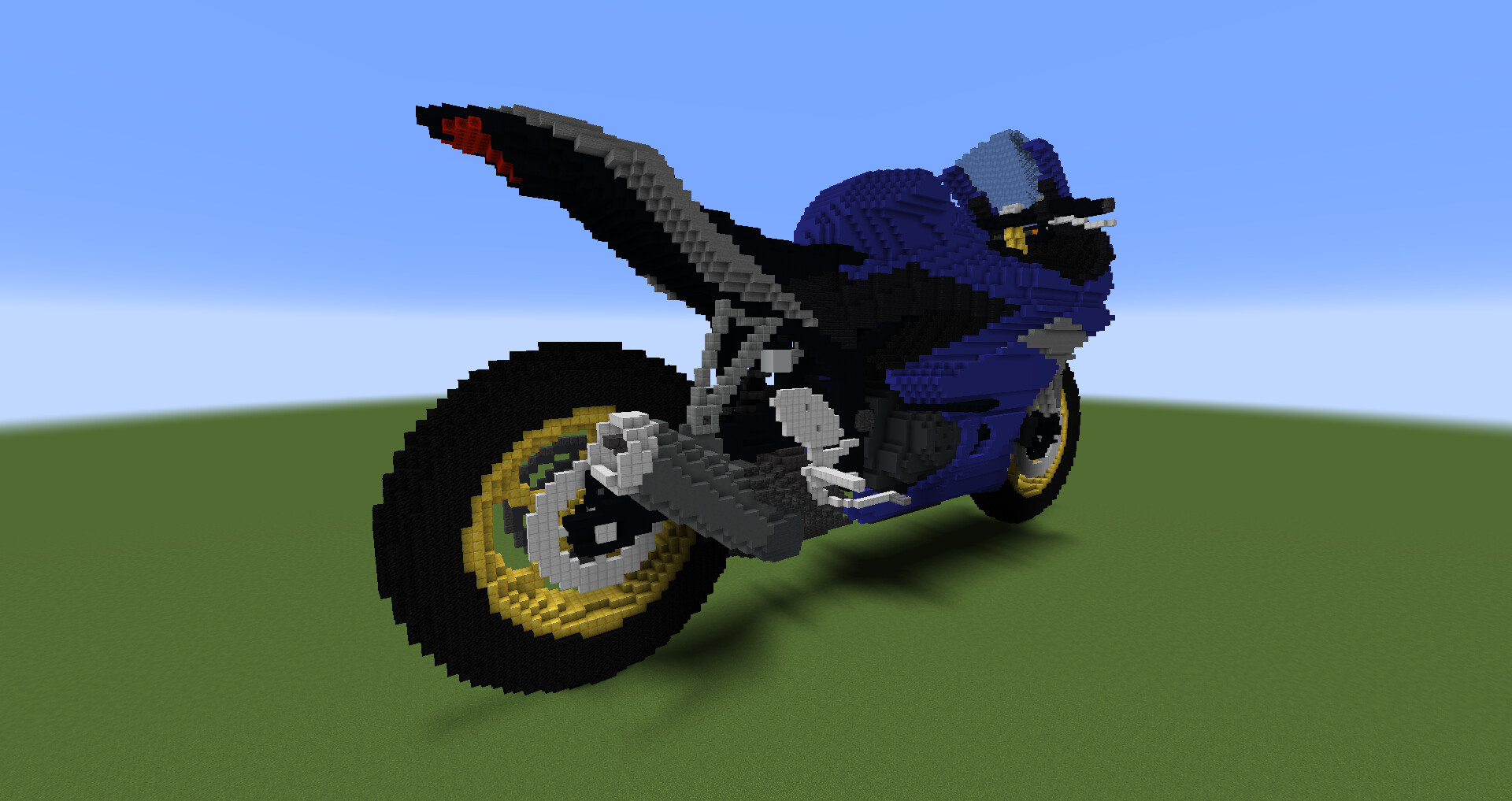 2019 Yamaha R3 motorcycle [1.17.1] [Download] Minecraft Map