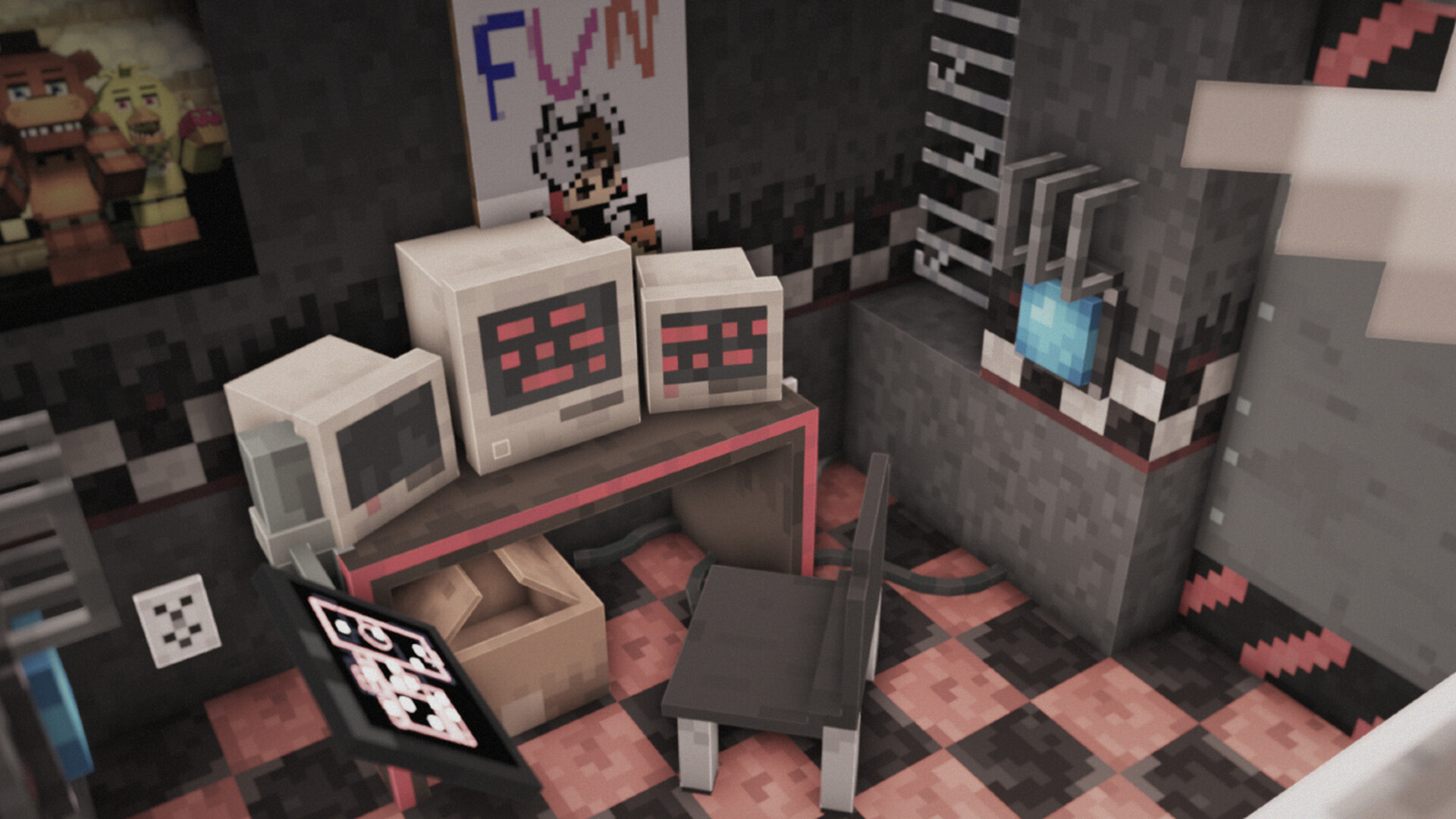 Five Nights at Freddy's 1 FNAF Map Minecraft Map