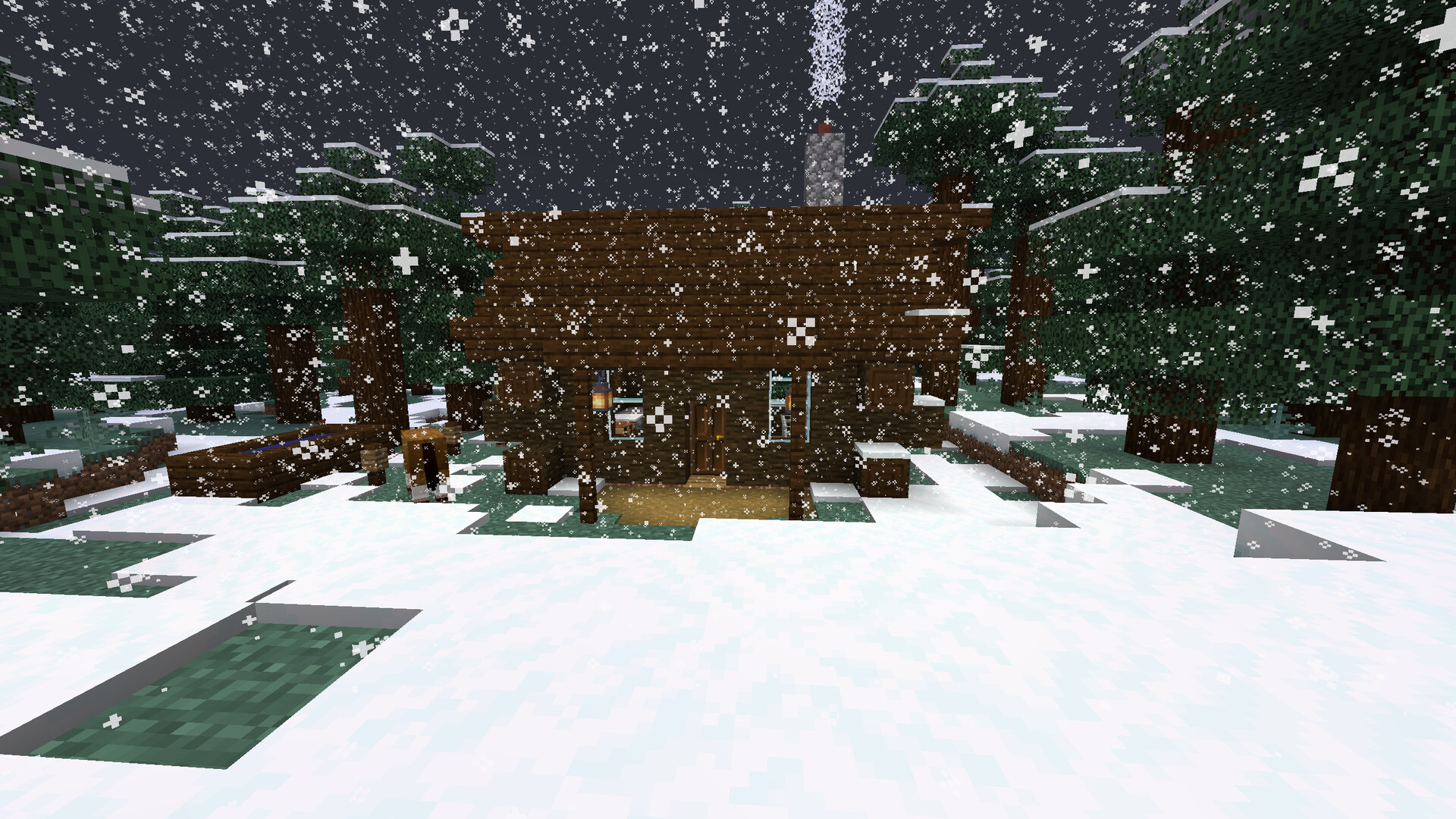 Cozy Small Survival Cabin Idea Minecraft Map
