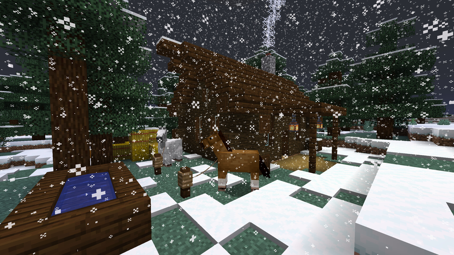 Cozy Small Survival Cabin Idea Minecraft Map