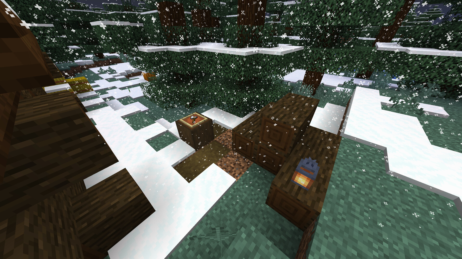 Cozy Small Survival Cabin Idea Minecraft Map