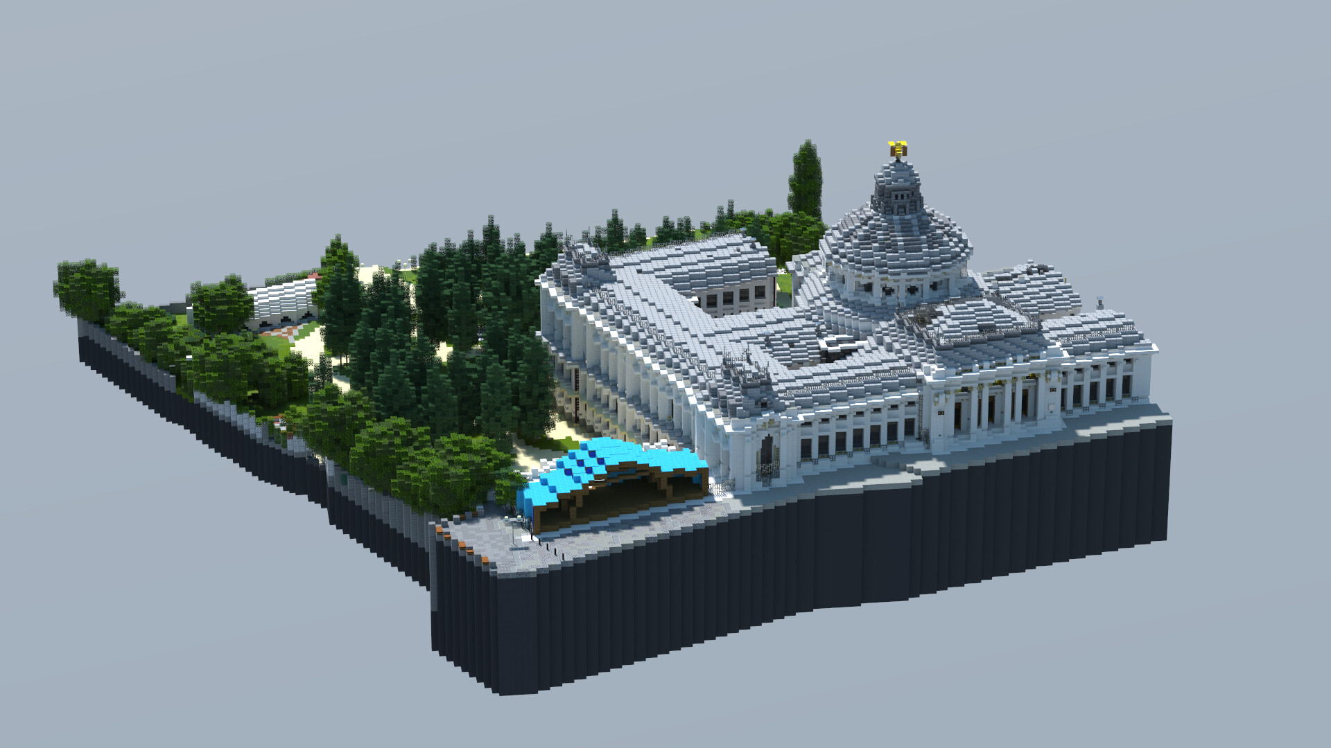 Romania 1:1 scale in Minecraft - Bucuresti Timisoara Brasov Cluj Sinaia ...