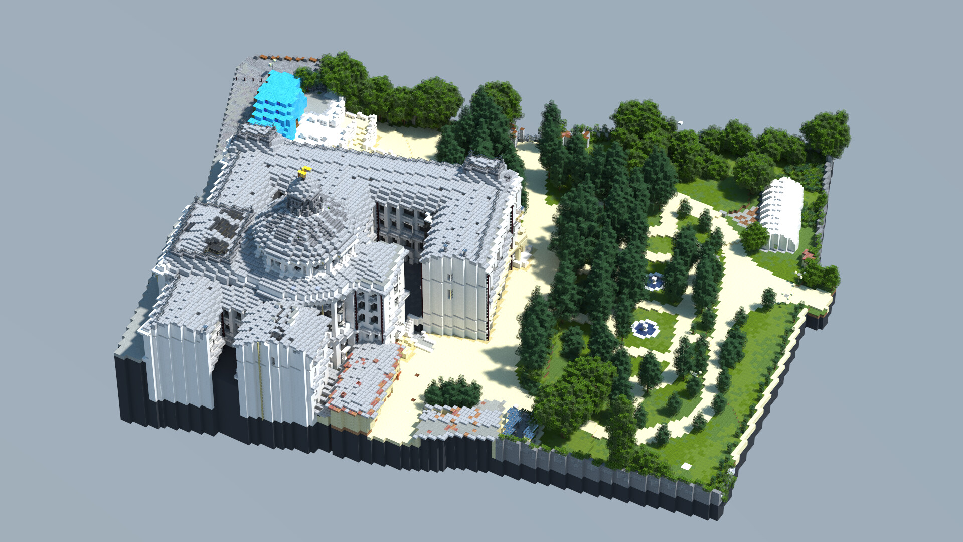 Romania 1:1 scale in Minecraft - Bucuresti Timisoara Brasov Cluj Sinaia ...