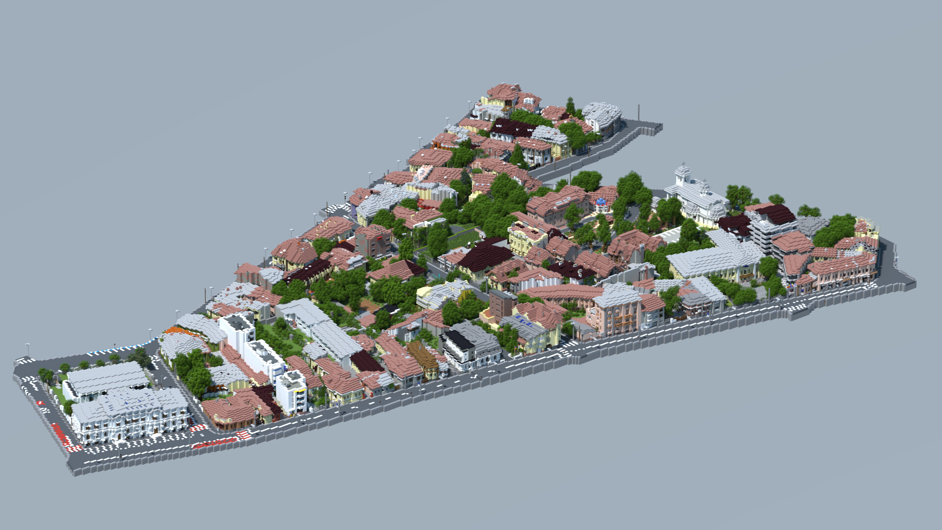 Romania 1:1 scale in Minecraft - Bucuresti Timisoara Brasov Cluj Sinaia ...