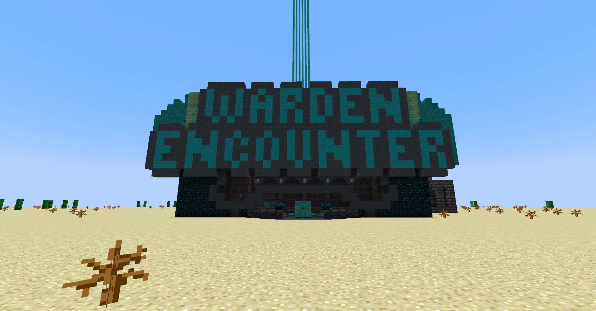 Warden Encounter Minecraft Map