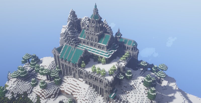 A Minecraft RP Medieval Castle ! (DOWNLOAD) Minecraft Map