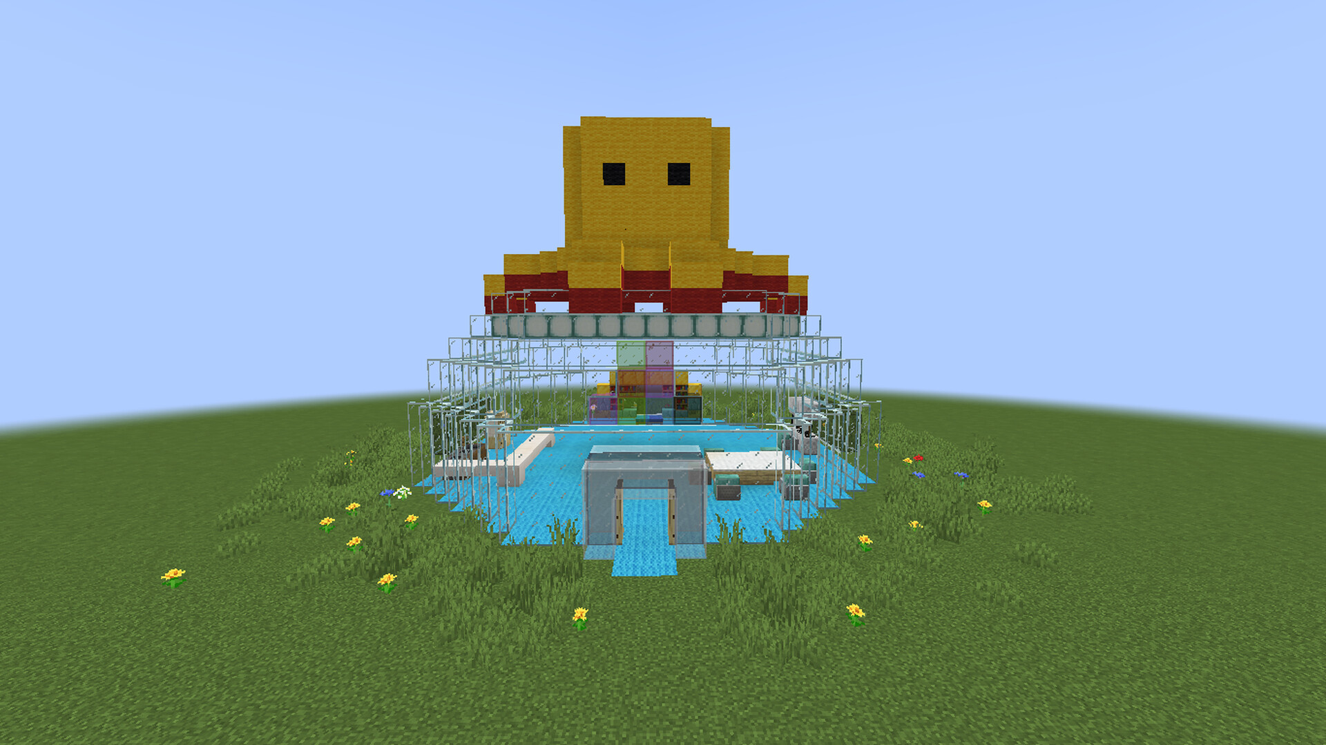 octopus and sphere Minecraft Map