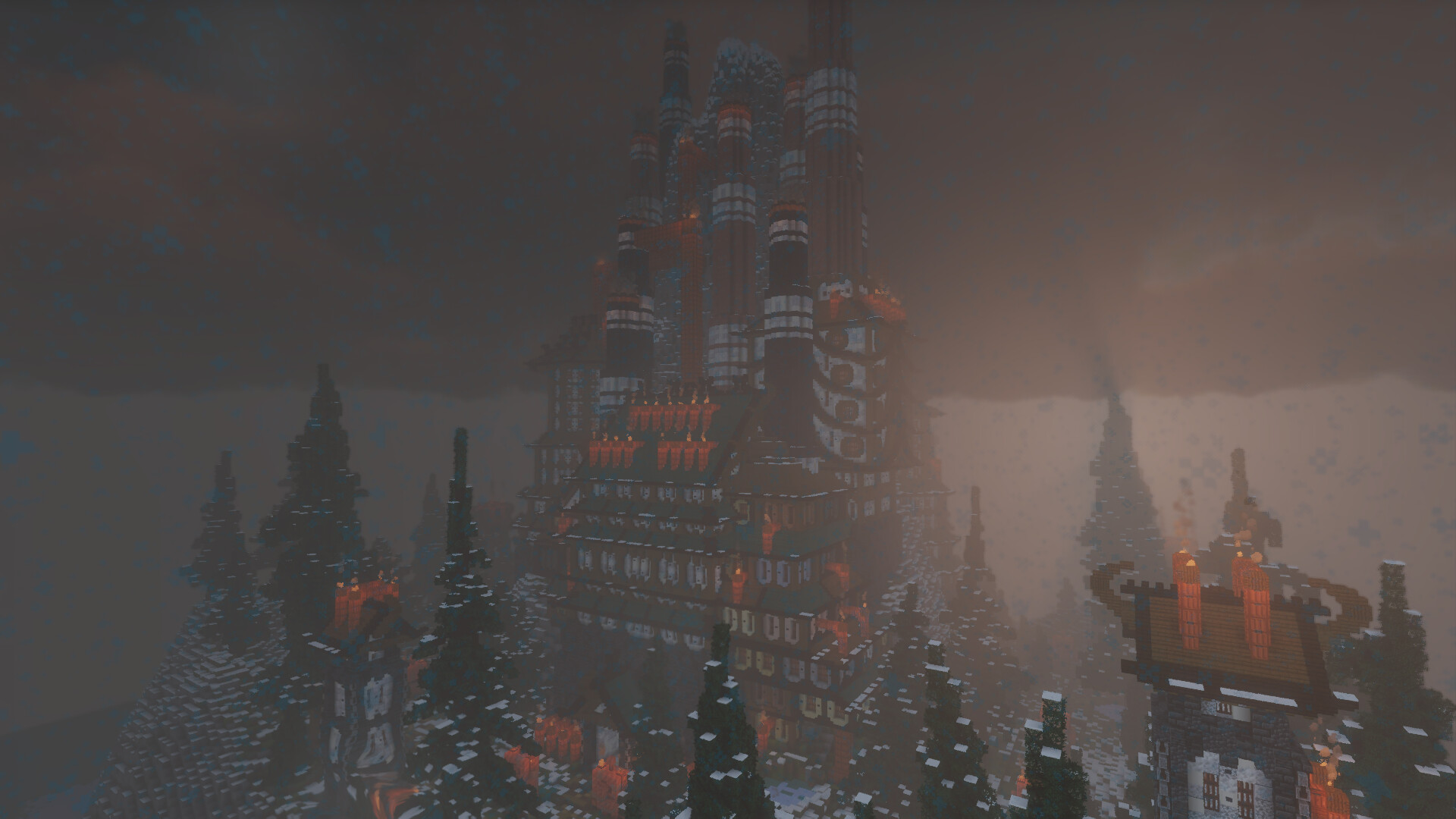 Steampunk Castle Minecraft Map