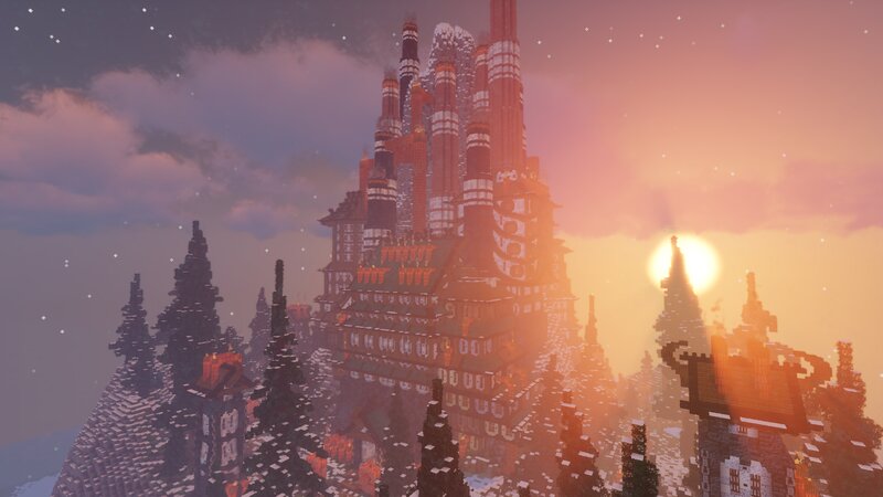 Steampunk Castle Minecraft Map