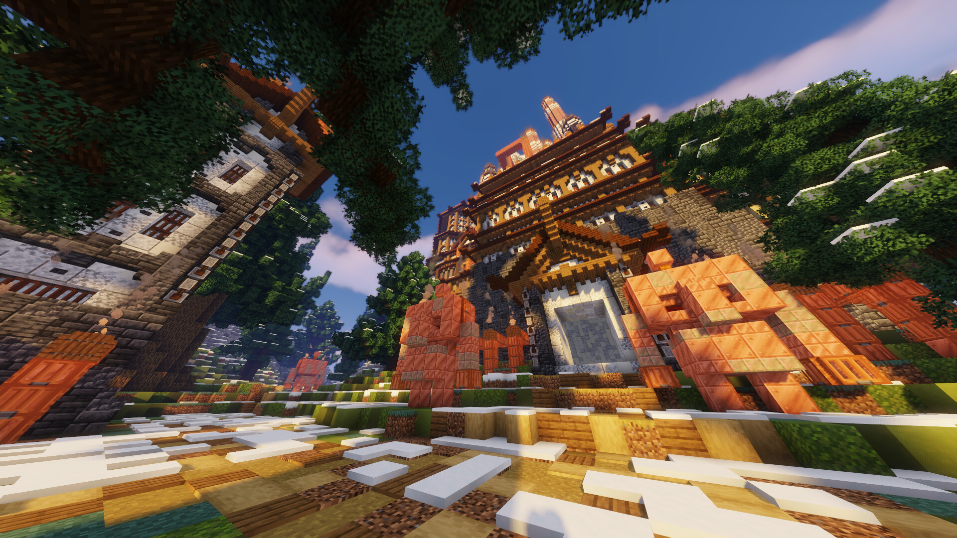 Steampunk Castle Minecraft Map