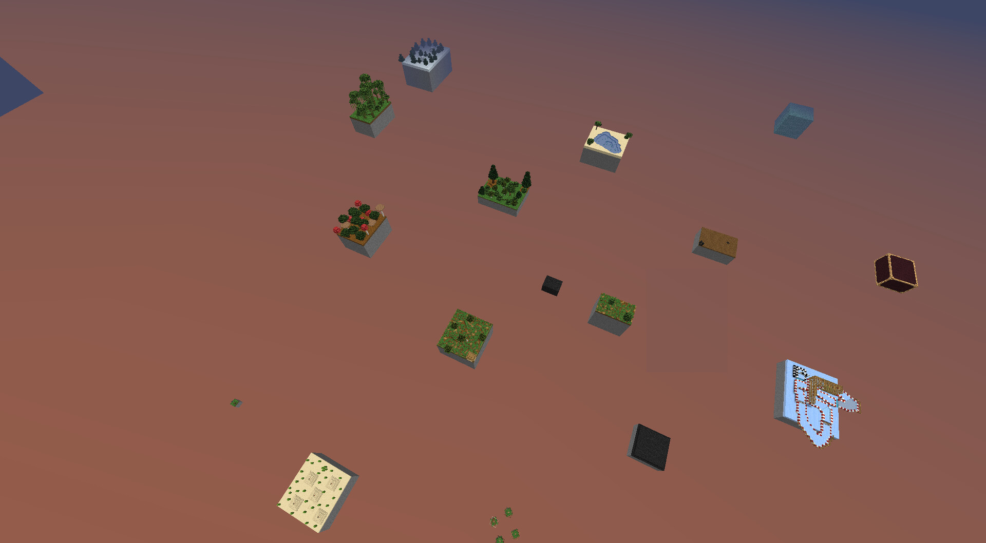 Planet Biome Minecraft Map