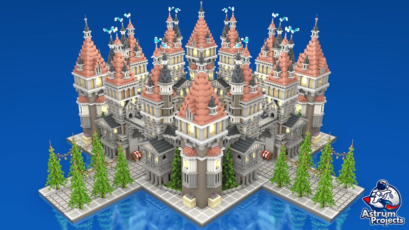 HCF Spawn MEDIEVAL Minecraft Map