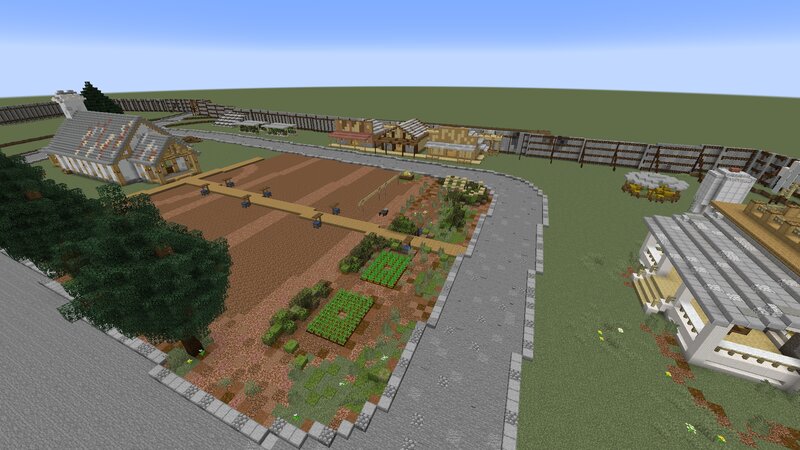 The Walking Dead: Alexandria Safe-Zone Minecraft Map