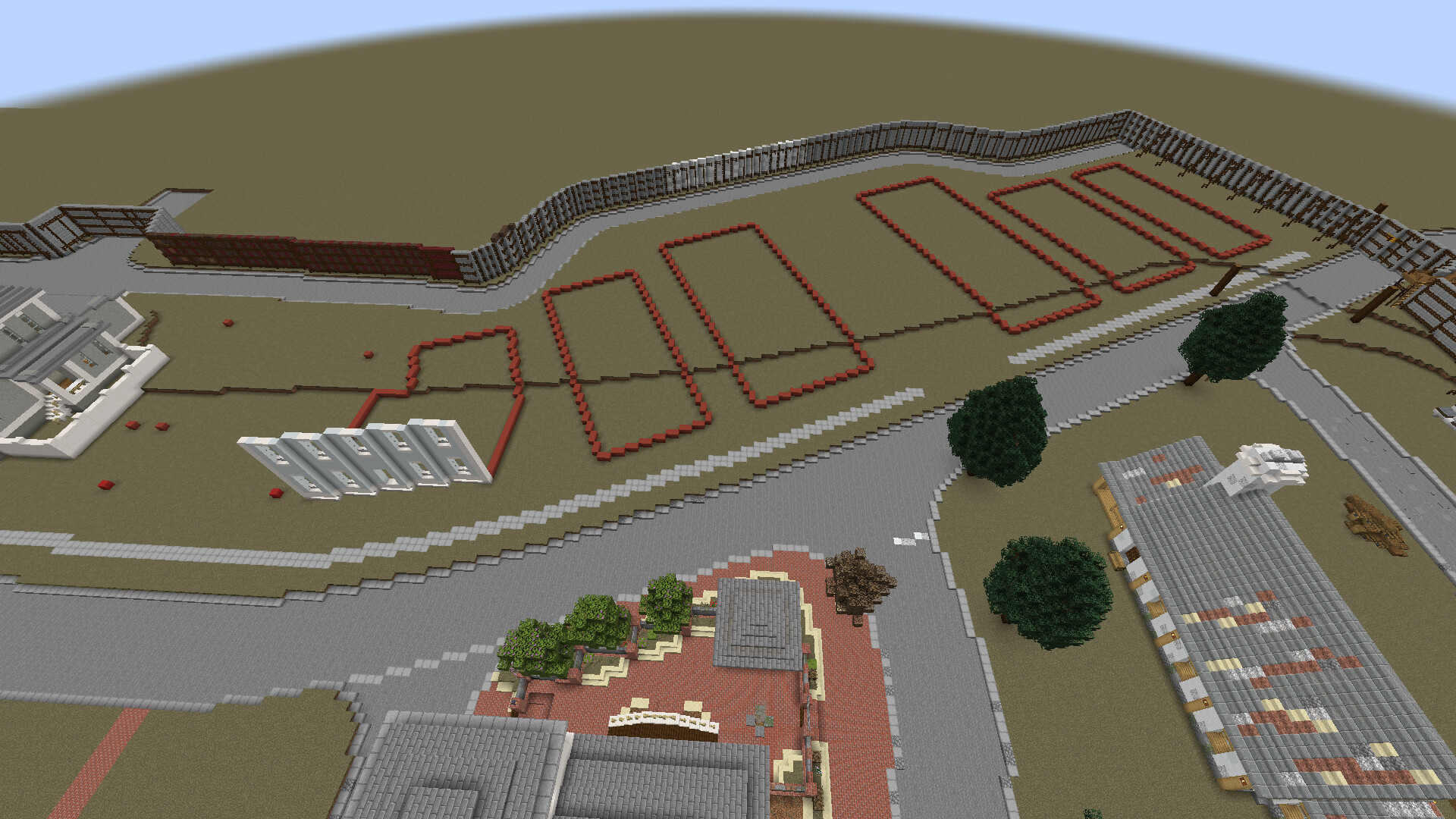 The Walking Dead: Alexandria Safe-Zone Minecraft Map