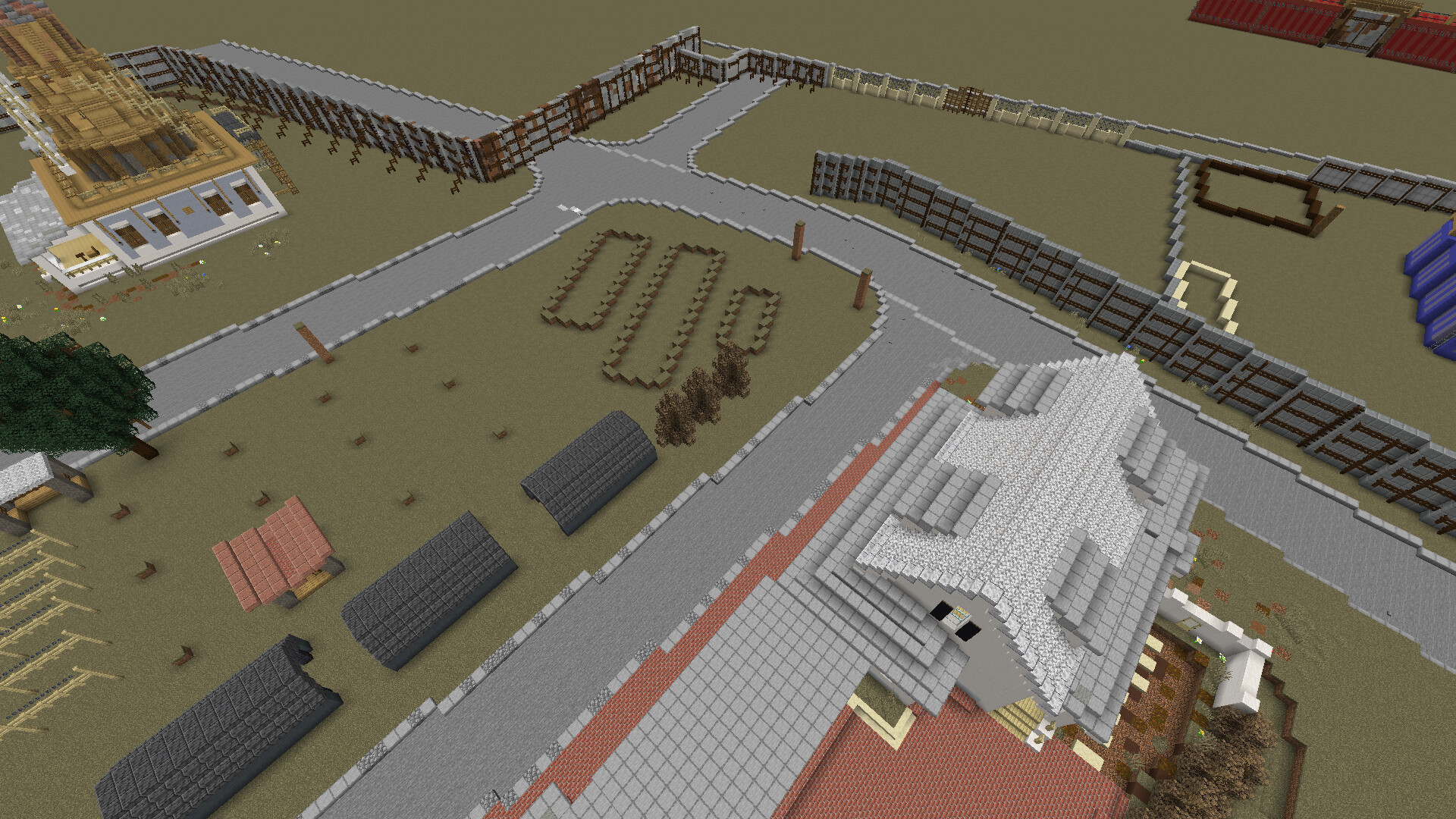 The Walking Dead: Alexandria Safe-Zone Minecraft Map