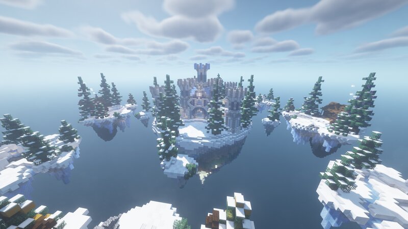 The Hive Bedwars archive: Elsa Minecraft Map