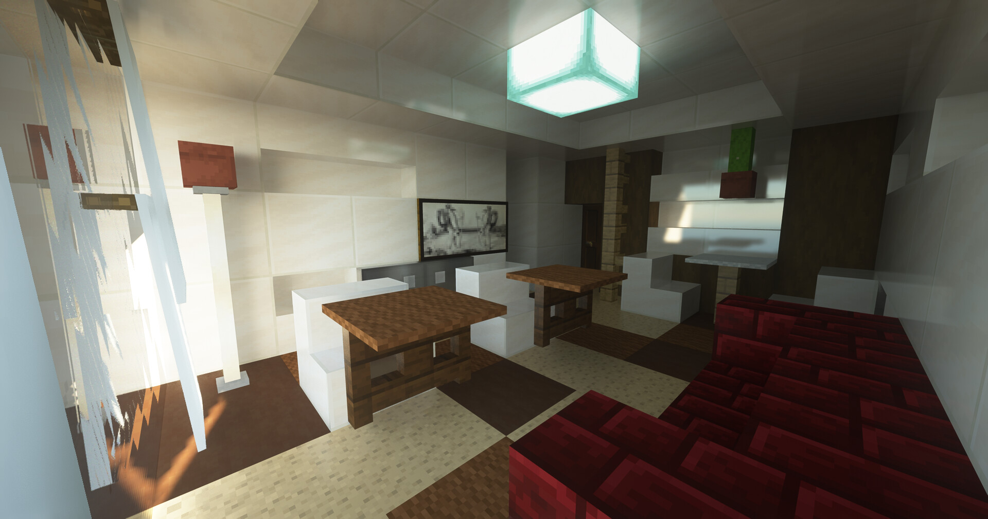 MS Crystal Bach [Full interior] + Download/ real replica Minecraft Map