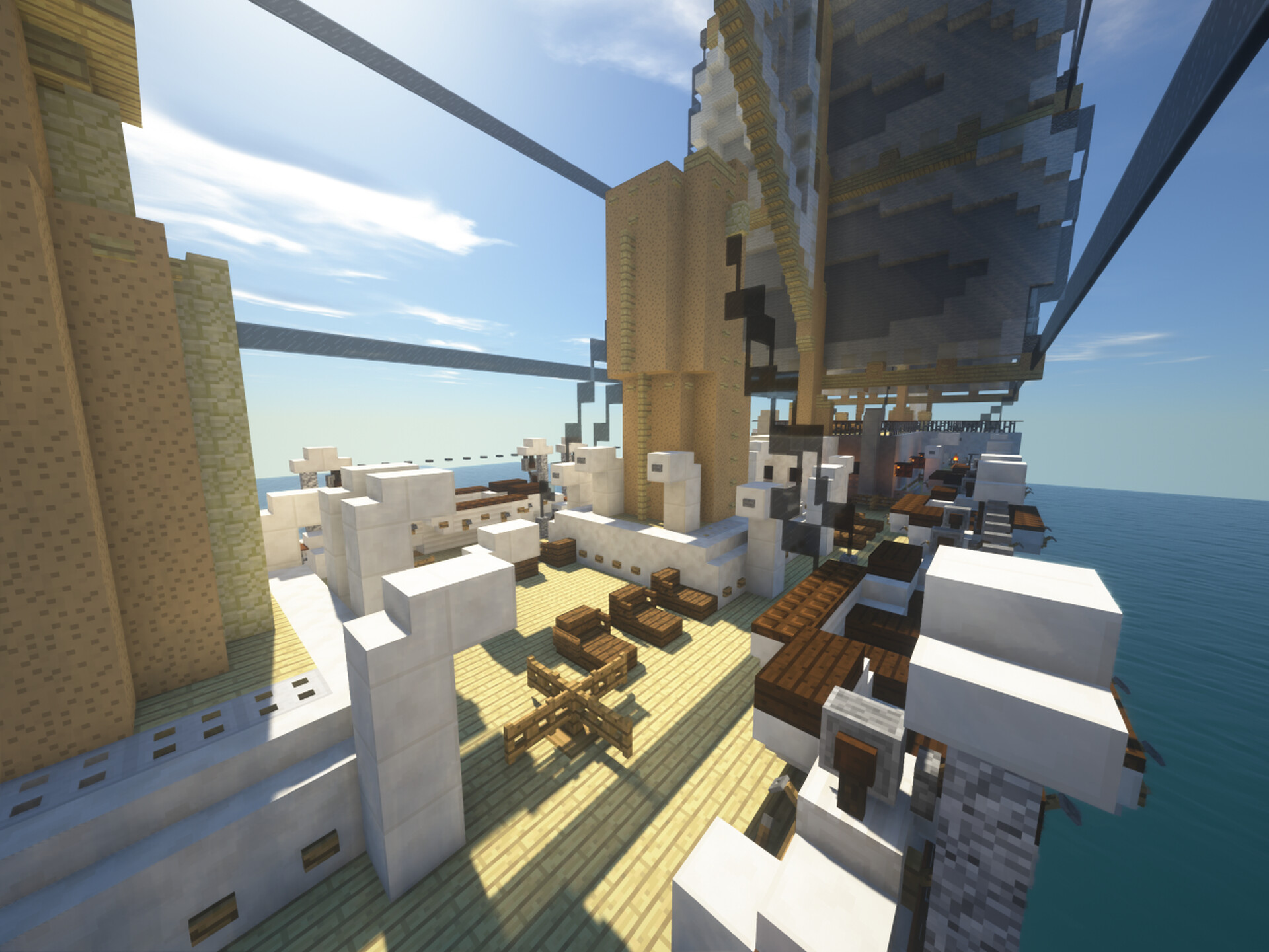 SS. Ozean (1870) Die Königin des Reiches (fictional) Minecraft Map