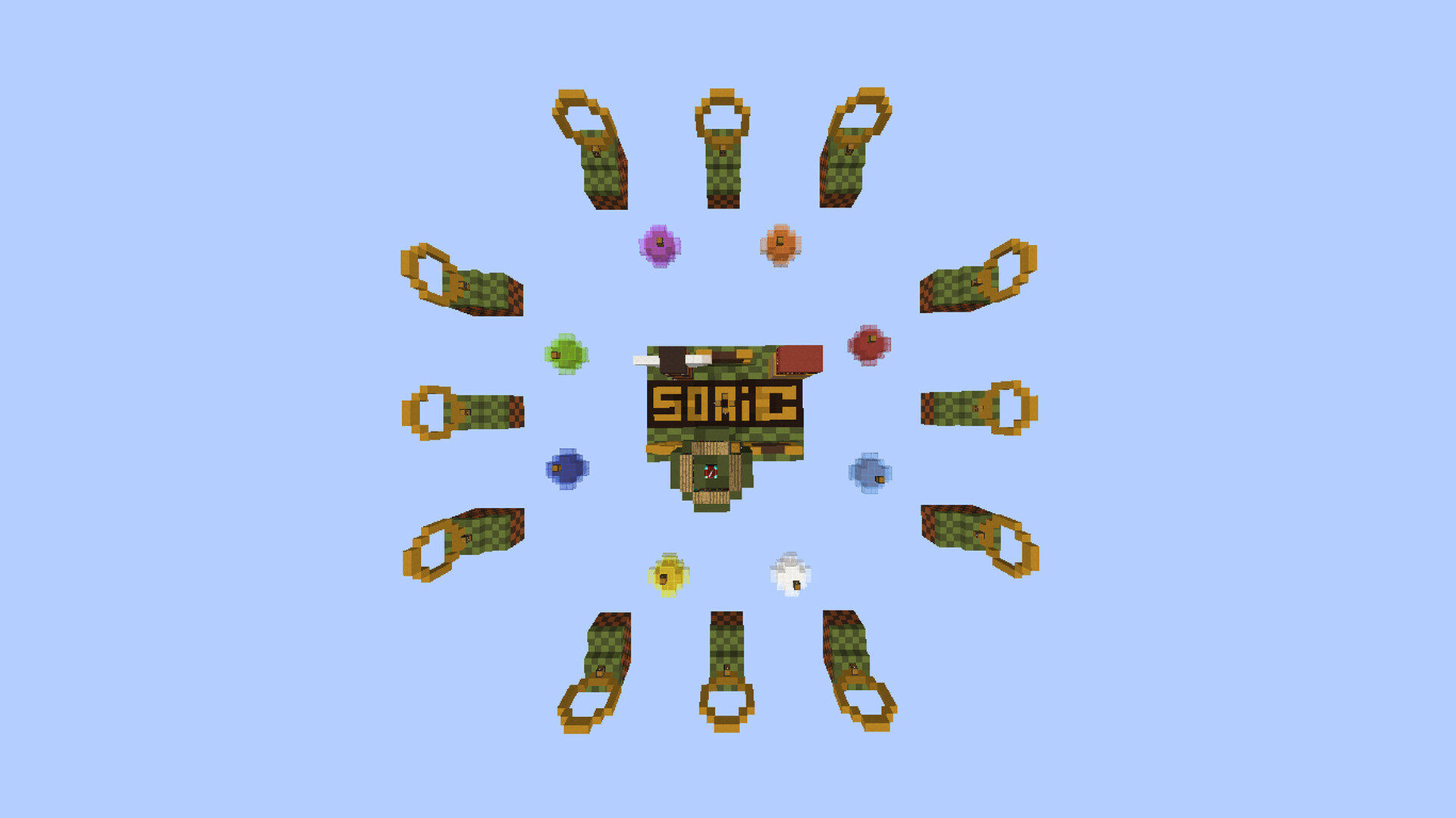 Skywars Sonic-X Minecraft Map