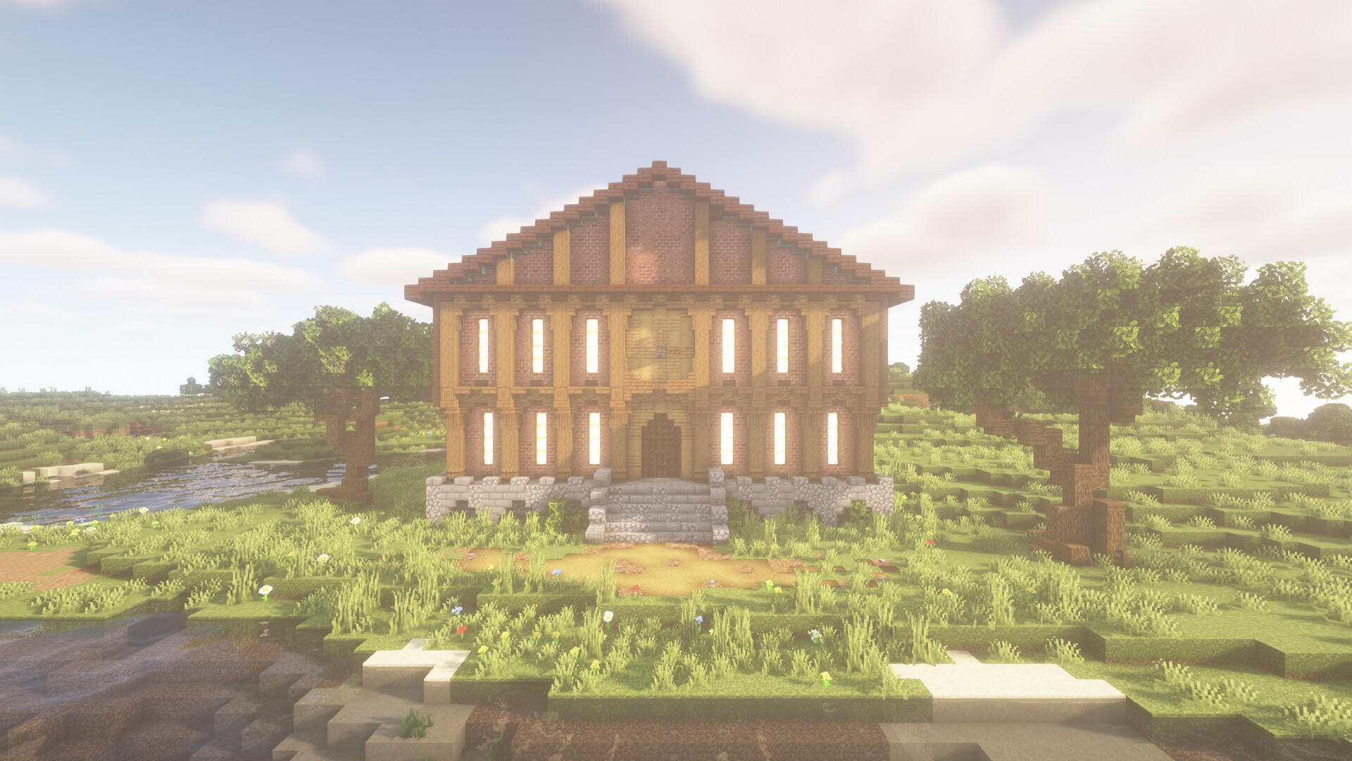 epic Town hall [Schematic / World Download] Minecraft Map