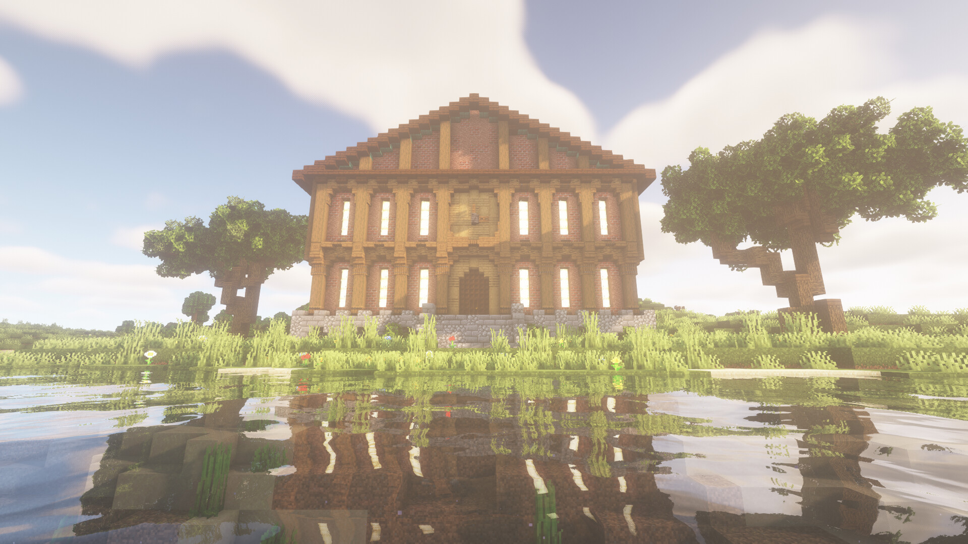 epic Town hall [Schematic / World Download] Minecraft Map