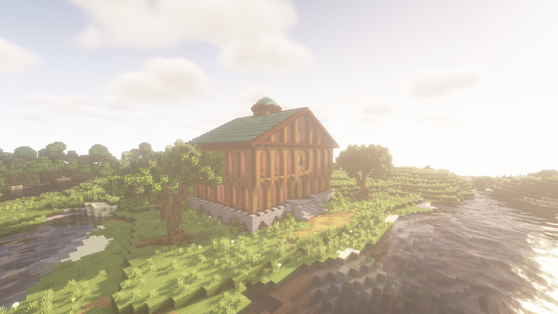 epic Town hall [Schematic / World Download] Minecraft Map