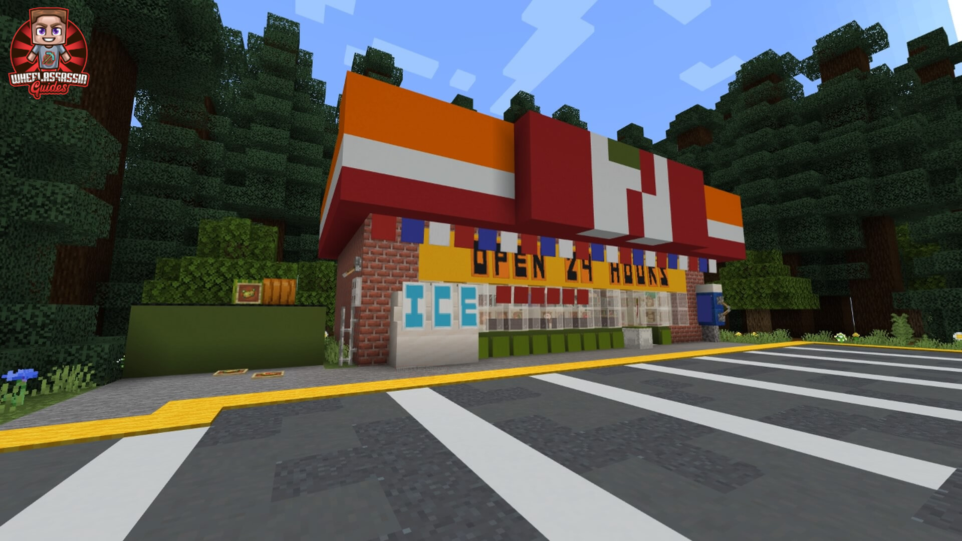 The 7/11 and 'Todfather' from Stranger Things!! Minecraft Map