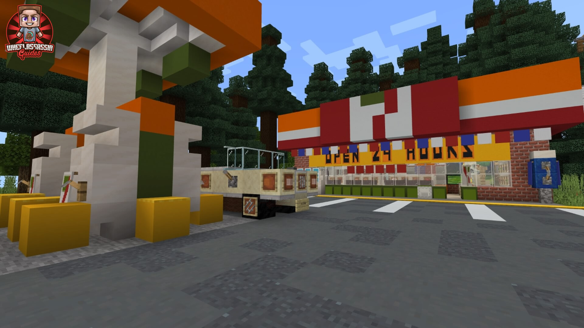 The 7/11 and 'Todfather' from Stranger Things!! Minecraft Map