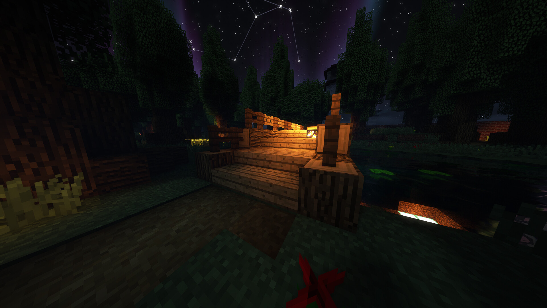 Forest with lake Minecraft Map