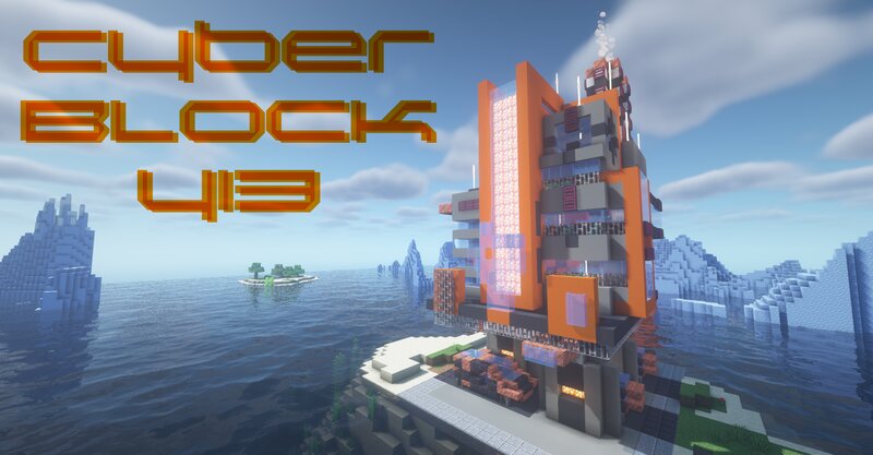 Cyberblock 413 Minecraft Map
