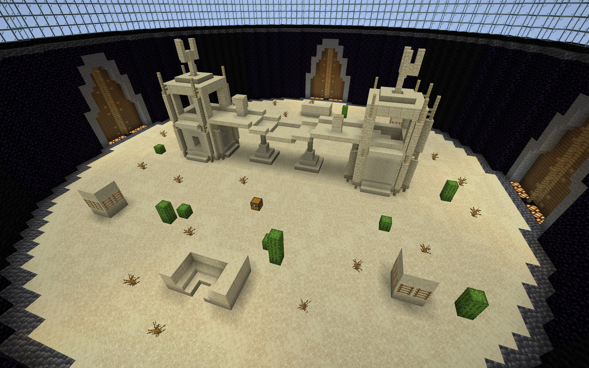 The Desert Battles | PVP Ring Minecraft Map