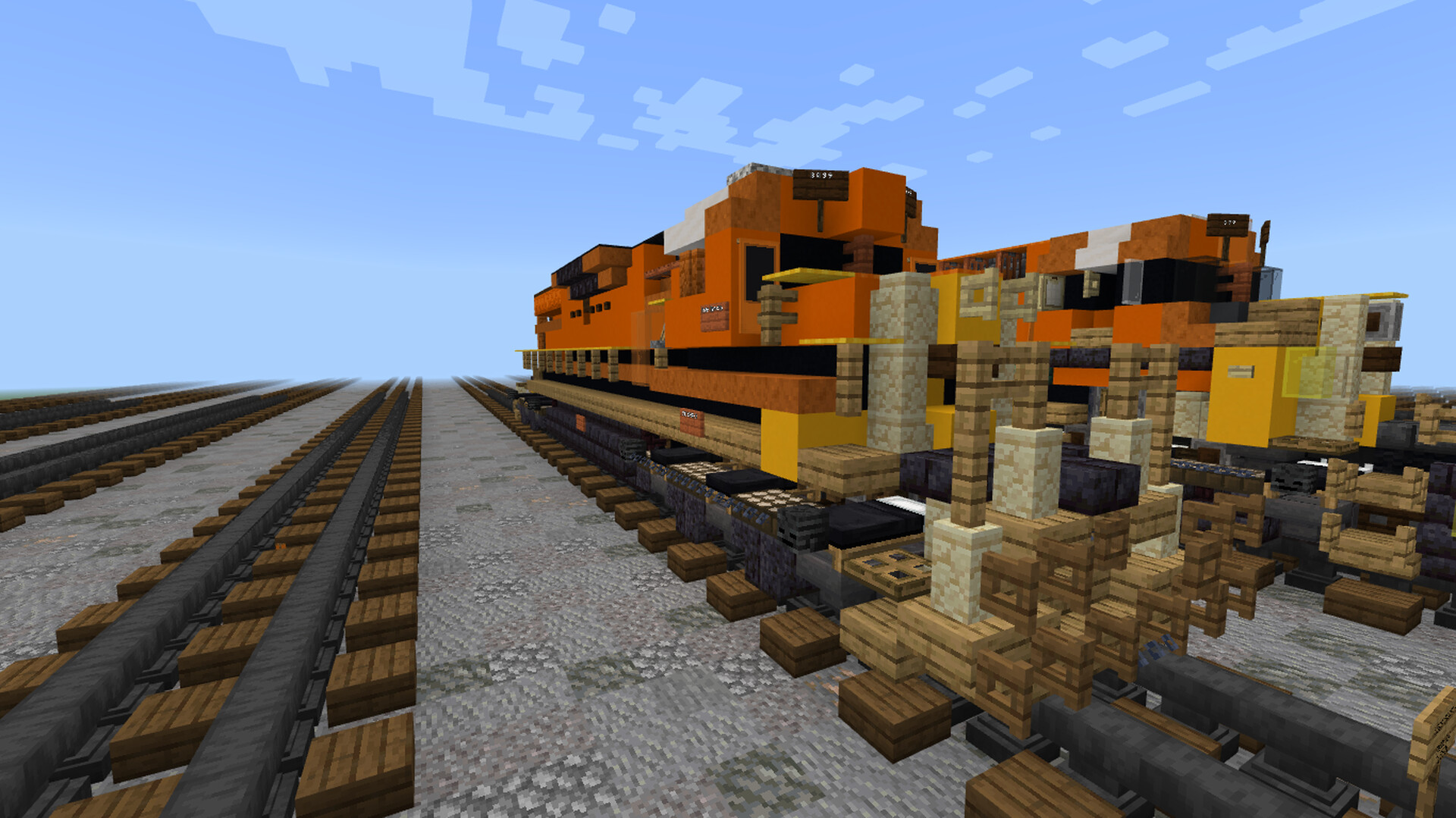 CG&M SD45T-2 Minecraft Map