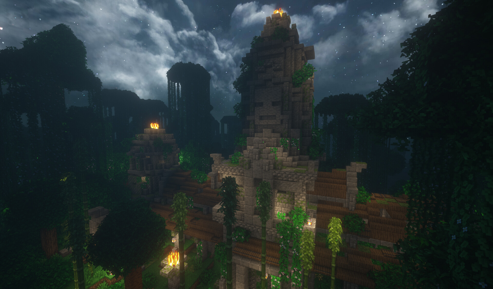 Ancient Jungle Temple Minecraft Map
