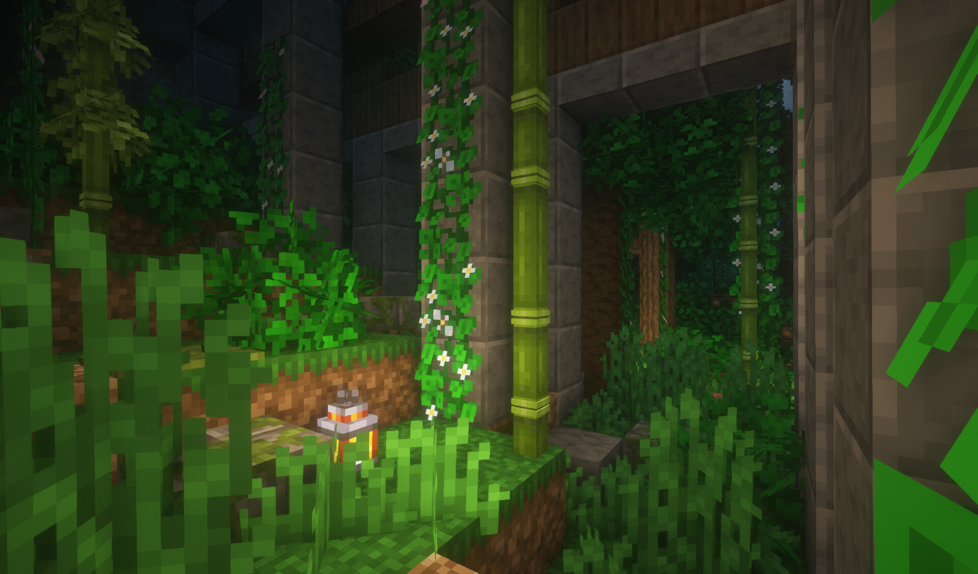 Ancient Jungle Temple Minecraft Map