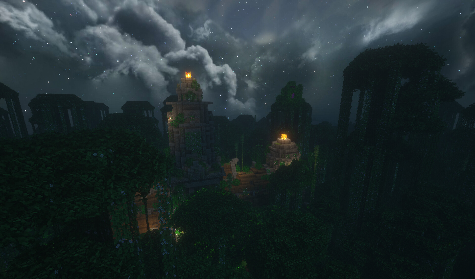 Ancient Jungle Temple Minecraft Map