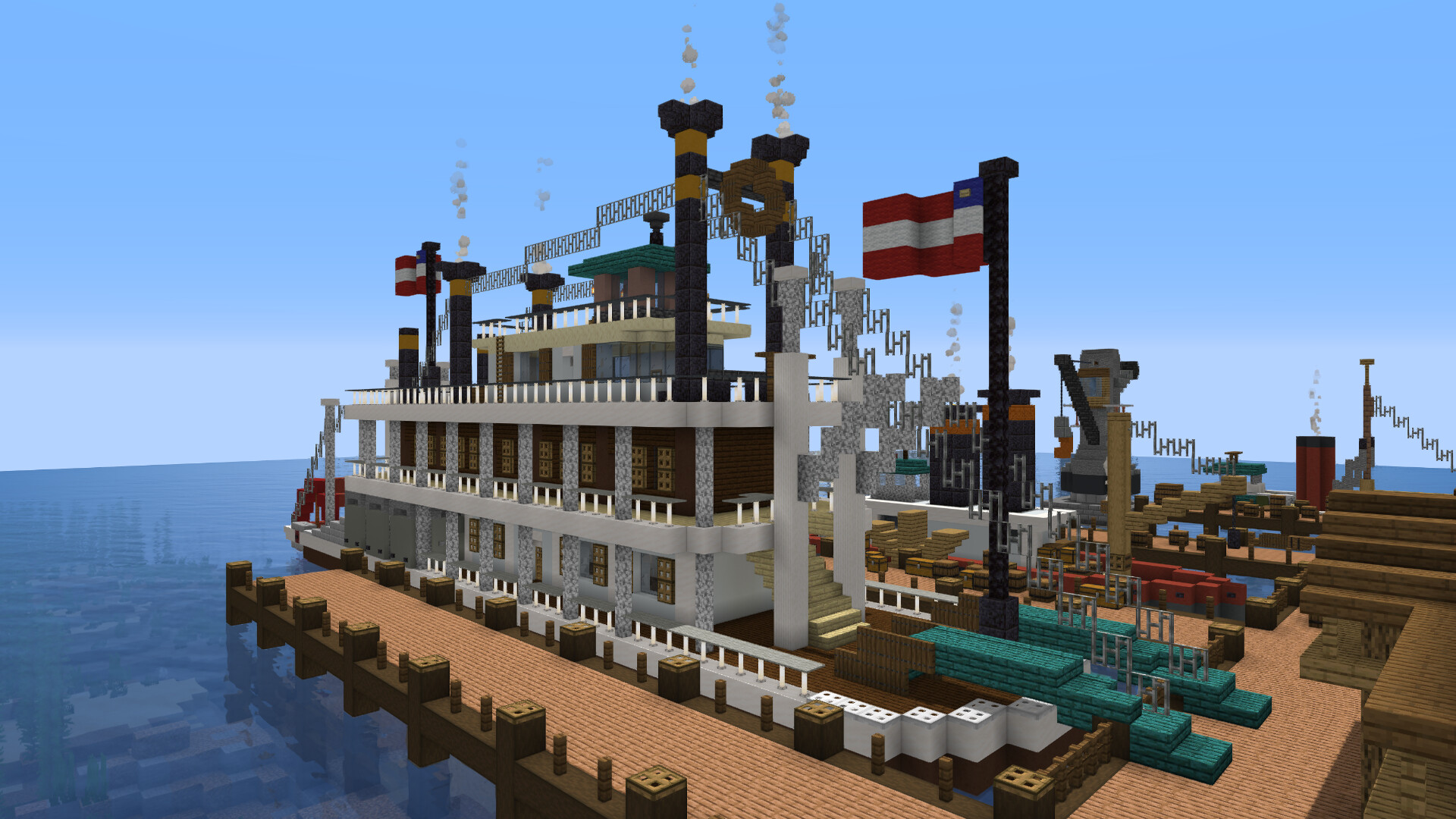 Old Wild West - Little Rock Harbor Minecraft Map