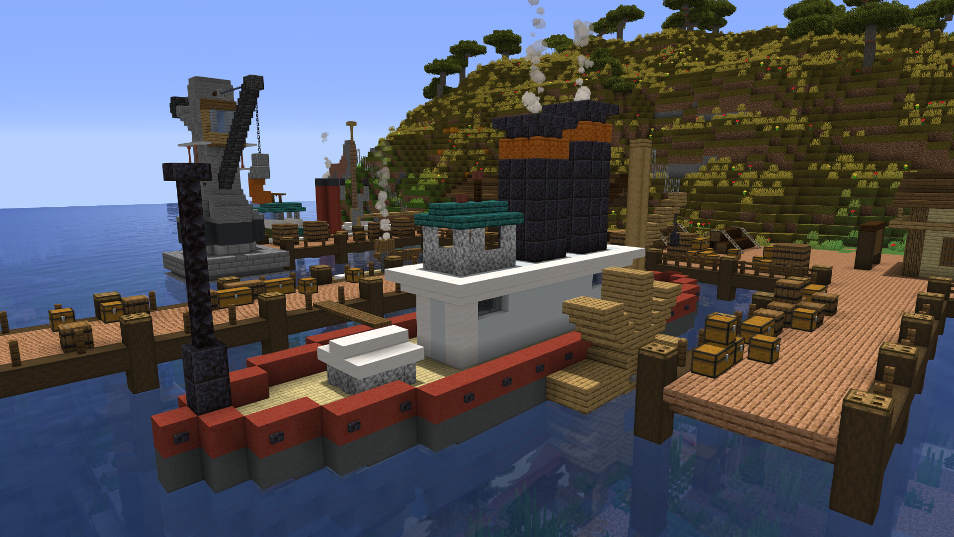 Old Wild West - Little Rock Harbor Minecraft Map