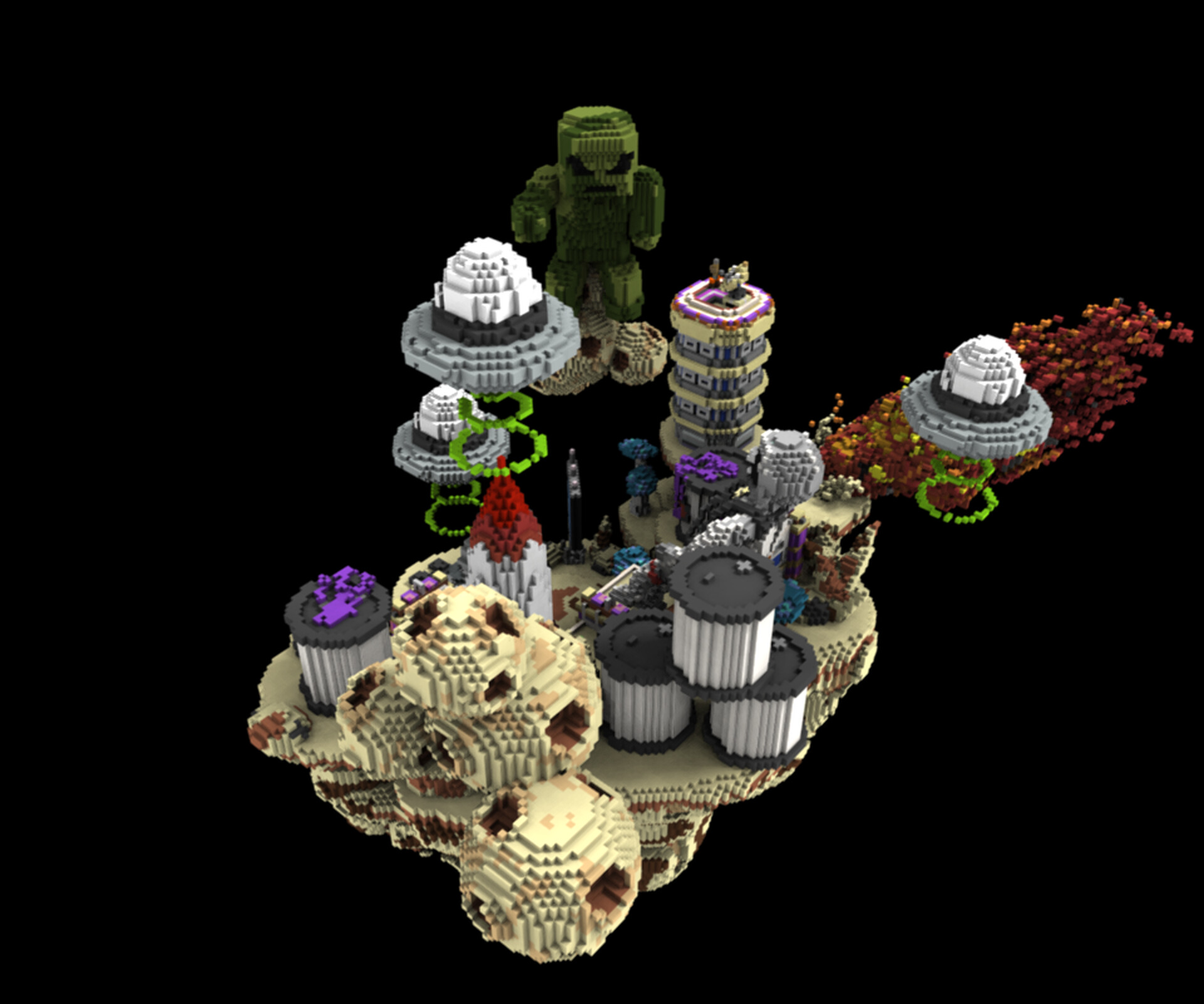 👽 [EXCLUSIVE] LOBBY ALIEN PLANET 👽 Minecraft Map