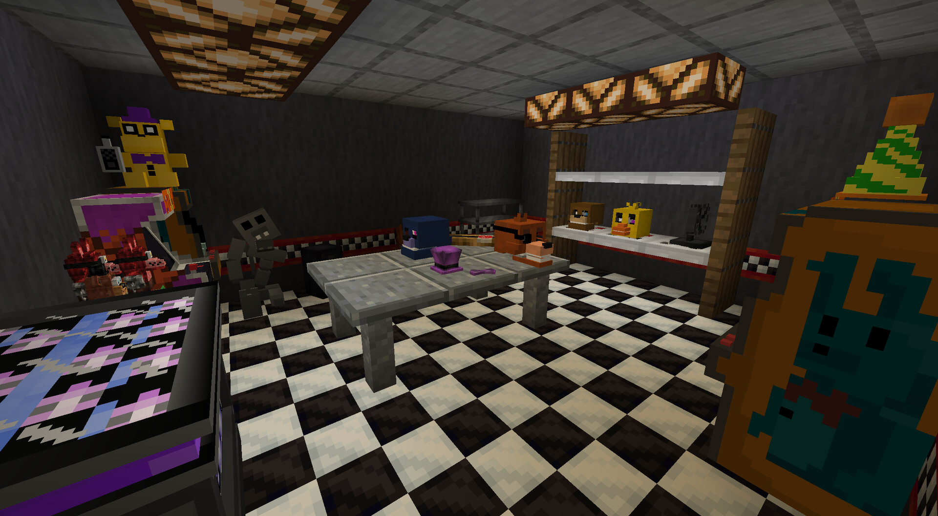 Five Nights At Freddy's Minecraft Map