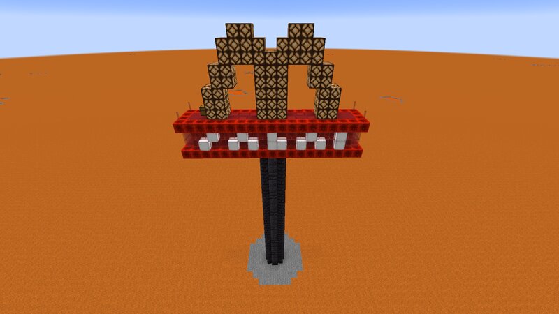 mc donalds on mars version 1 Minecraft Map