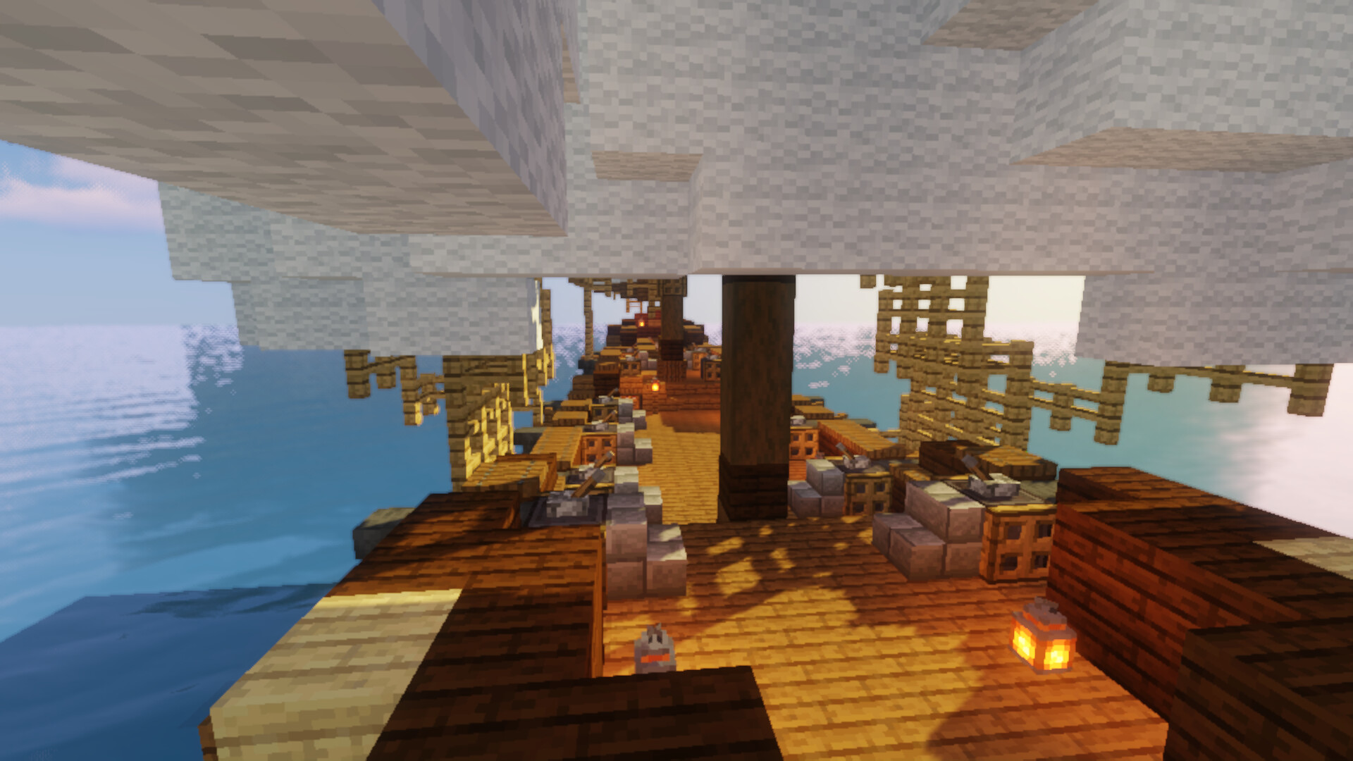 The Kingfisher (Fictive Ship) Minecraft Map