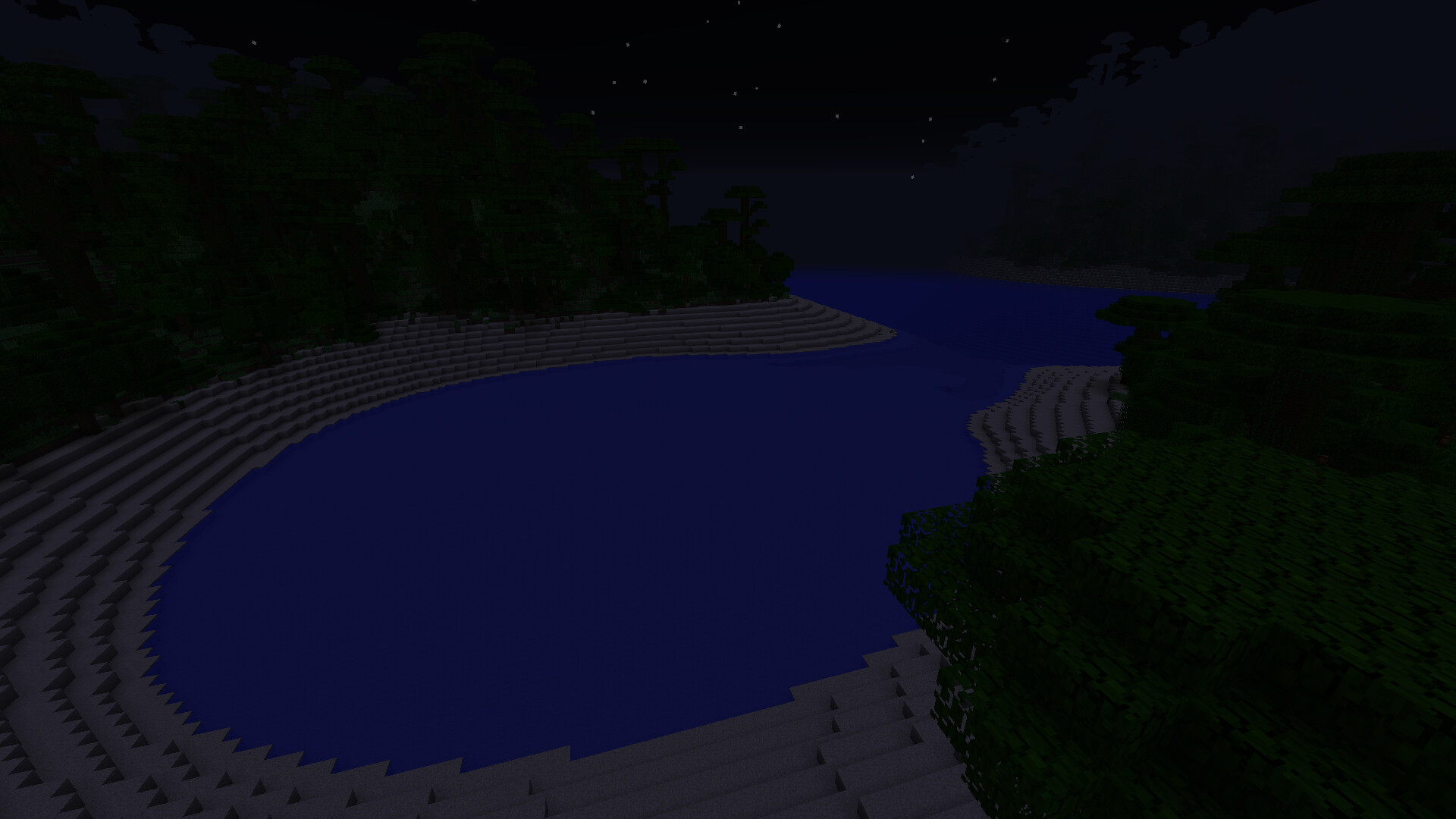 Jungle Island with Shallow Lagoon and Volcano 9 Minecraft Map