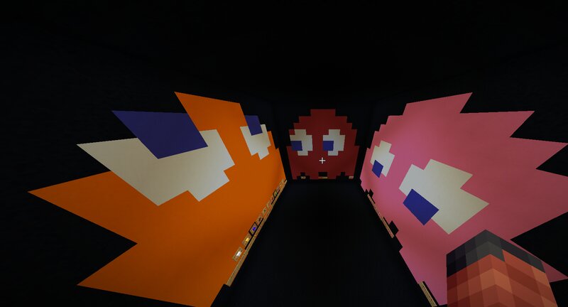 Pac-Man in Minecraft Minecraft Map