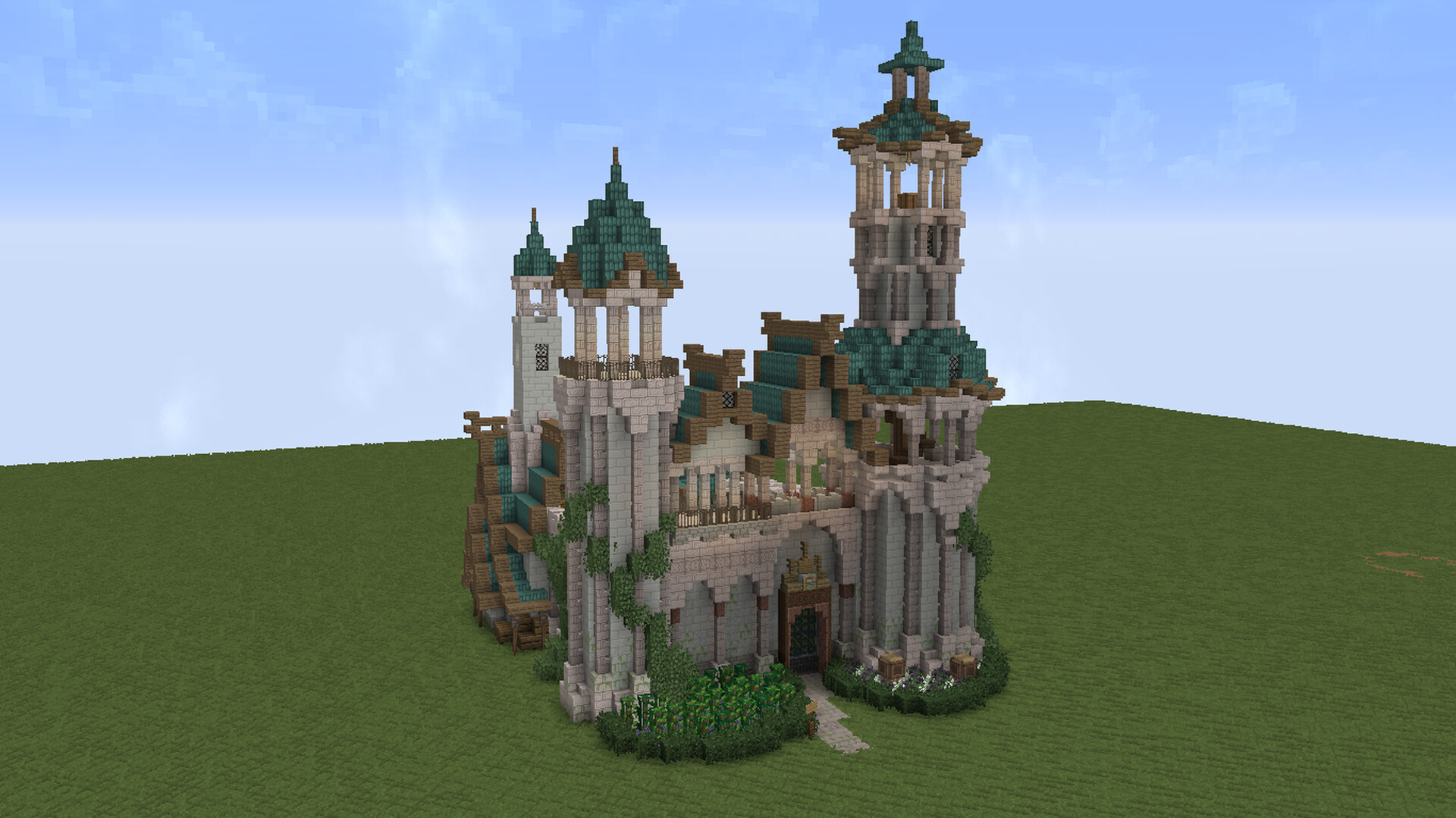 Falathrim Castle | The Lord of the Rings Minecraft Map