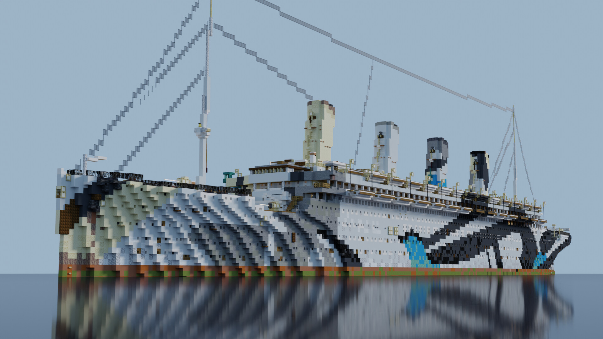 HMT Olympic 1:1 Exterior Only Minecraft Map