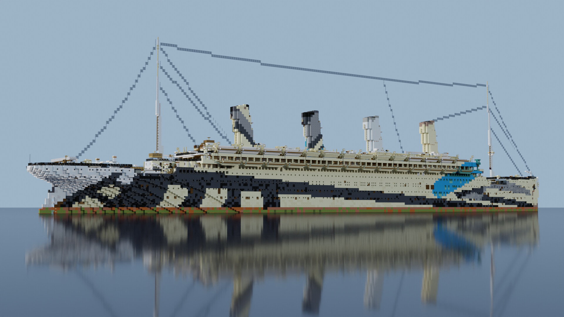 HMT Olympic 1:1 Exterior Only Minecraft Map