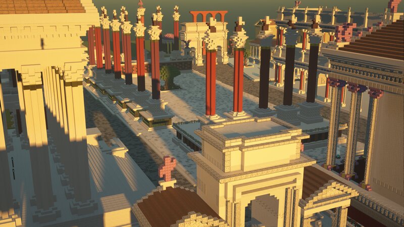 Forum Romanum WIP Minecraft Map