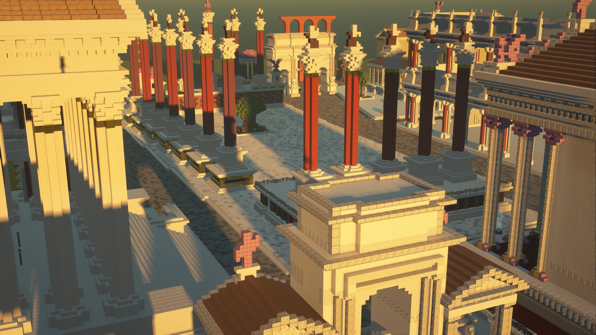 Forum Romanum WIP Minecraft Map
