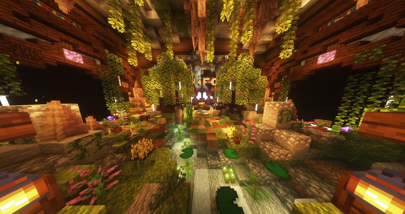 Multi Biome Hub Minecraft Map