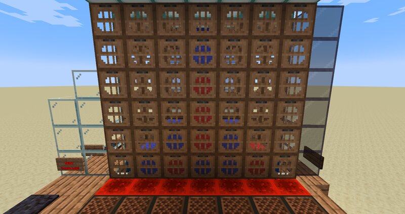Connect 4 Minecraft Map